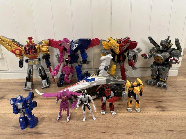 POWER RANGERS KIKAI Sentai Zenkaiger Megazord Lot de 10 pièces en vrac ...