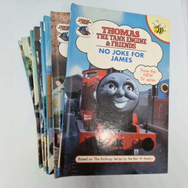THOMAS THE TANK Engine Buzz Books 8 Book Bundle Set Hard Cover Vintage ...