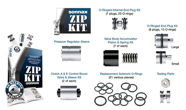 ZF6HP34 GENERATION 2 Automatic Transmission Problem Solving Sonnax Zip Kit $449.50 - PicClick AU