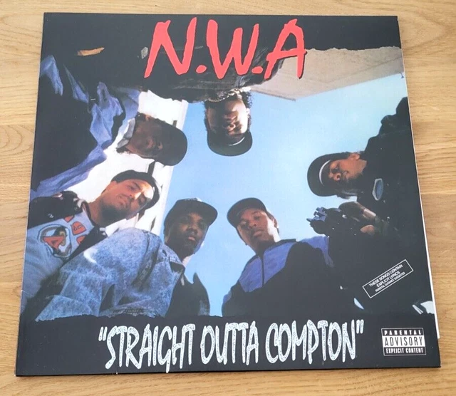 N.W.A - STRAIGHT Outta Compton Vinyl LP (Eazy-E, Ice Cube, Dr. Dre) EUR ...