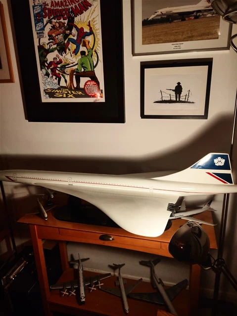 RARE CONCORDE G-BOAC model British Airways Landor Livery, Ex Harrods ...