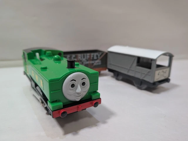 THOMAS & FRIENDS TOMY Plarail Trackmaster Duck & Toad Scruffy Rare $125 ...