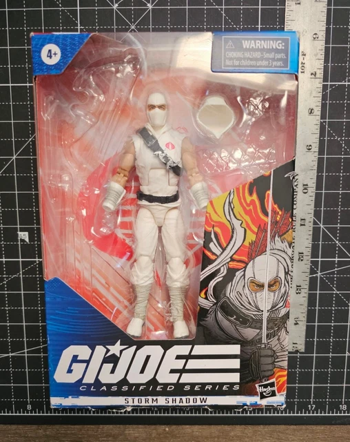 GI JOE CLASSIFIED Series #35 Storm Shadow Action Figure 2022 Hasbro EUR ... GI JOE CLASSIFIED Series #35 Storm Shadow Action Figure 2022 Hasbro EUR ...
