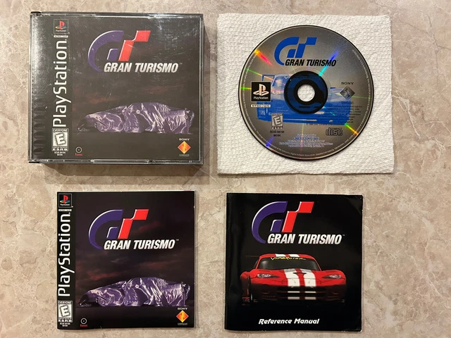 GRAN TURISMO ( Sony Playstation 1 ) PS1 - Complete w/Case & Manual ...