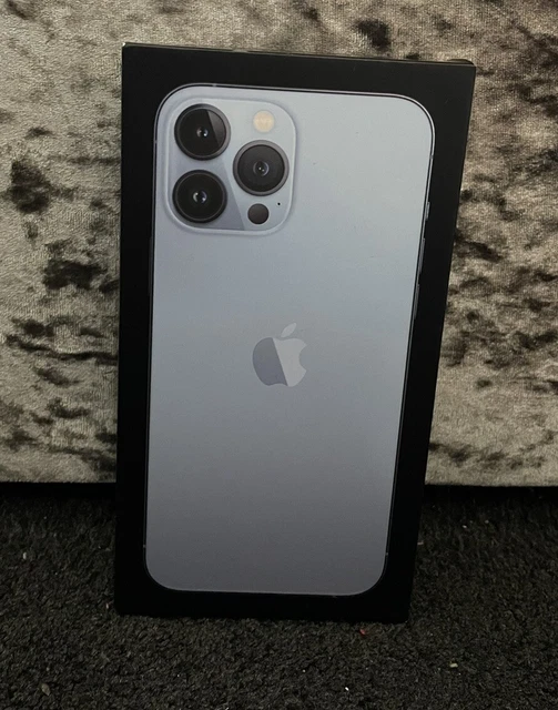 APPLE IPHONE 13 Pro Max Empty Replacement Box - Sierra Blue - 128GB £9. ...