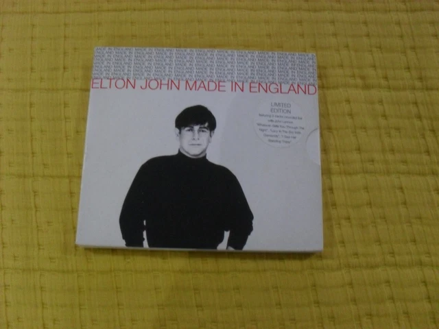 ELTON JOHN- MADE In England- 1995 Cd Single- Very Good Condition. £1.99 ...