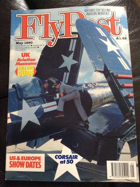 FLYPAST MAGAZINE 1990 May F4U Corsair,West Malling,Spitfire EUR 3,49 ...