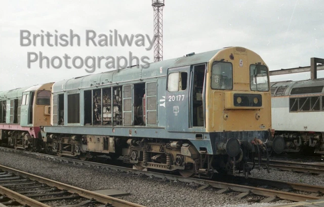 35MM NEGATIVE BR British Railway Diesel Loco Class 20 20177 at Toton 1993 £2.99 - PicClick UK