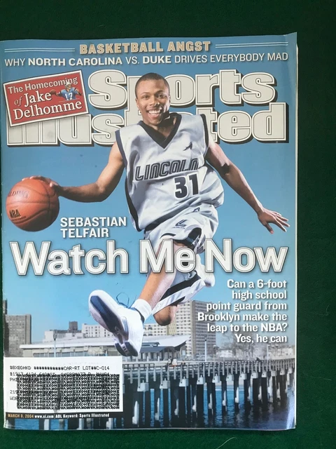 SPORTS ILLUSTRATED MAGAZINE ~ March 8, 2004 ~ Sebastian Telfair £5.83 ...
