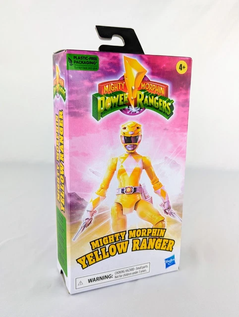 MIGHTY MORPHIN POWER Rangers 30th Anniversary VHS Box Yellow Ranger £29 ...