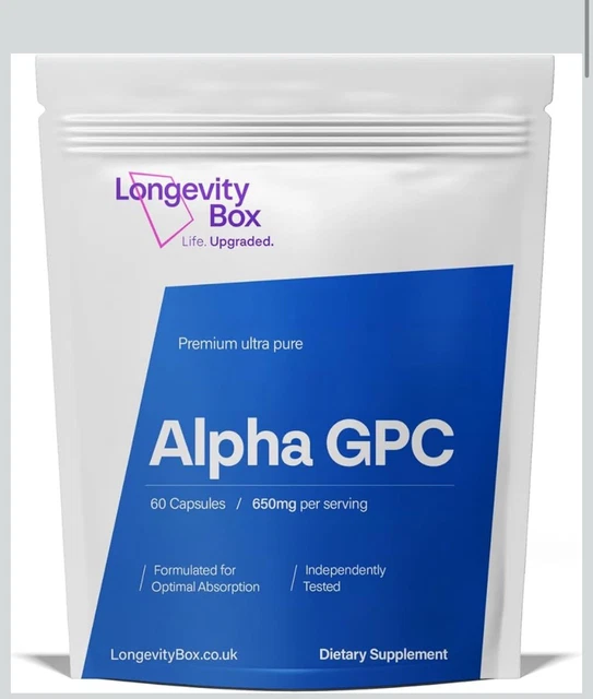 LONGEVITY BOX ULTIMATE Alpha 60 Capsules for Brain Booster Focus Memory Motivate £21.51 ...