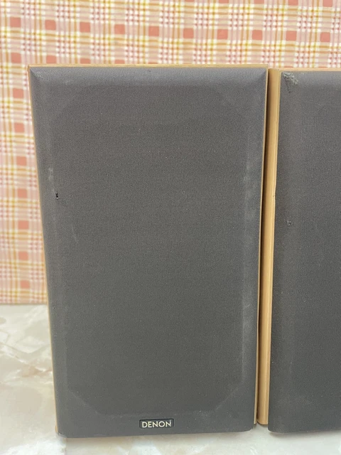 DENON MISSION SC-M50 2 Way Bookshelf HiFi stereo Speakers Tested *READ ...