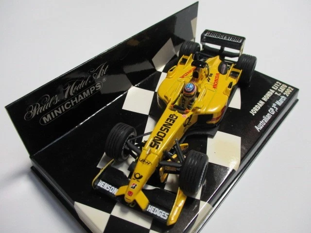 PMA MINICHAMPS 1/43 Jordan EJ12 No.10 Takuma Sato F1 Debut Australia GP ...