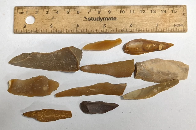 TEN NEOLITHIC & PALEOLITHIC Stone age Tools and Artifacts From Africa ...