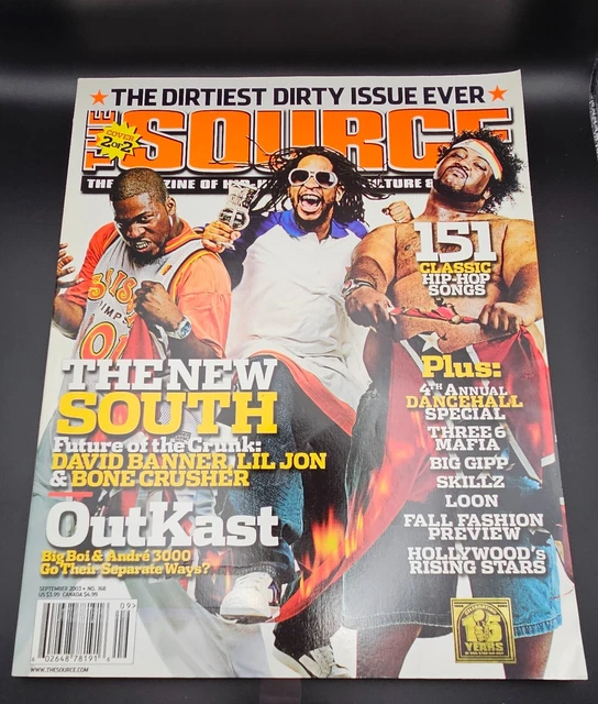 THE SOURCE MAGAZINE ISSUE #168 THE NEW SOUTH- Lil Jon- OutKast- David ...