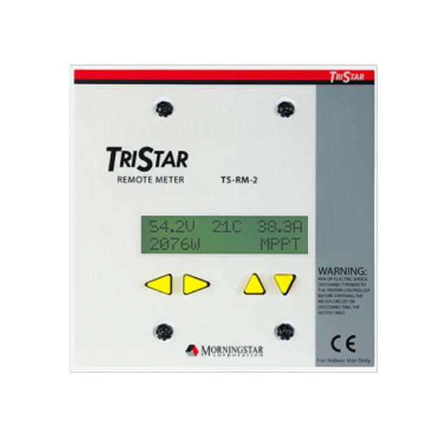 MORNINGSTAR TRISTAR REMOTE Digital Meter for TS & TS-MPPT Models $350. ...