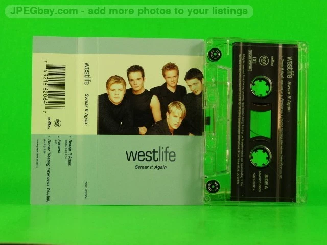 WESTLIFE SWEAR IT AGAIN (118) 3 Track Audio Cassette BMG £3.85 ...