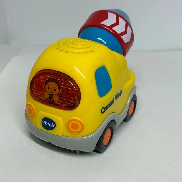 VTECH GOGOSMART WHEELS Betoniera Veicolo da Costruzione VTech Go Go Si ...