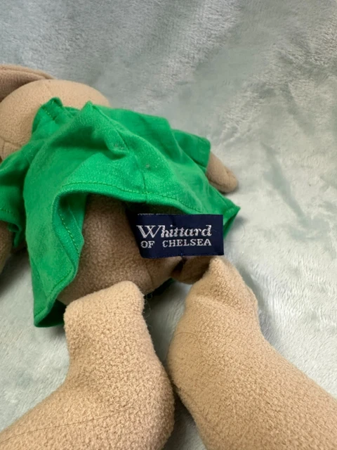 WHITTARD OF CHELSEA bunny rabbit with green shirt soft toy plush £19.99 ...