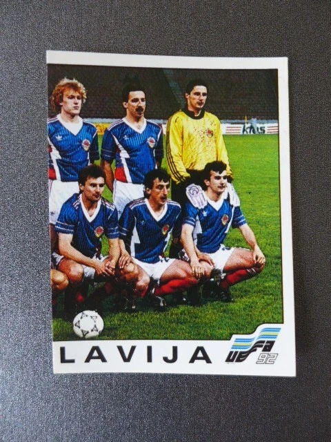 PANINI UEFA EURO 92 Schweden -JUGOSLAVIJA Nr. 65 MANNSCHAFT- rechte ...