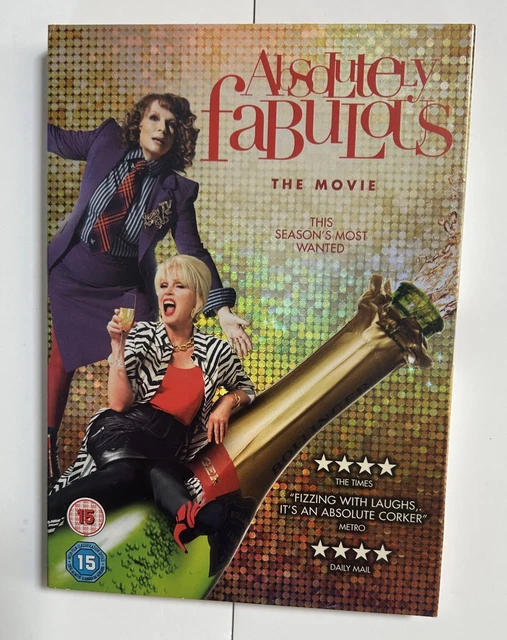 ABSOLUTELY FABULOUS THE Movie Jennifer Saunders Joanna Lumley Cert 15 ...