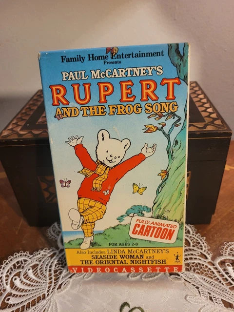 PAUL MCCARTNEY'S RUPERT and the Frog Song VHS 1985 Cartoon £13.69 ...