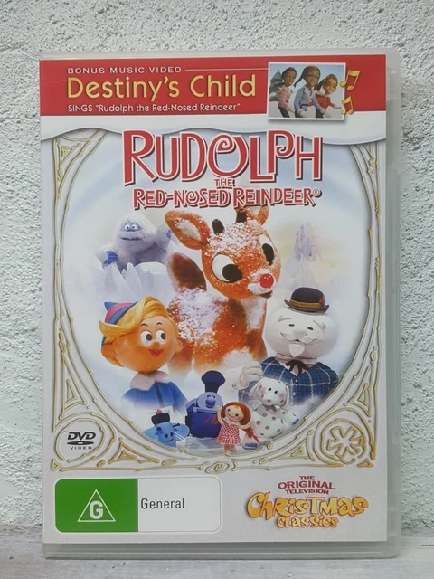 RUDOLPH THE RED Nose Reindeer DVD Original Christmas Movie Classic 1964 ...