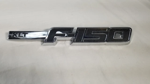 2009-2014 FORD F150 XLT Driver Left Fender Emblem BL34-16B115-EA OEM ...