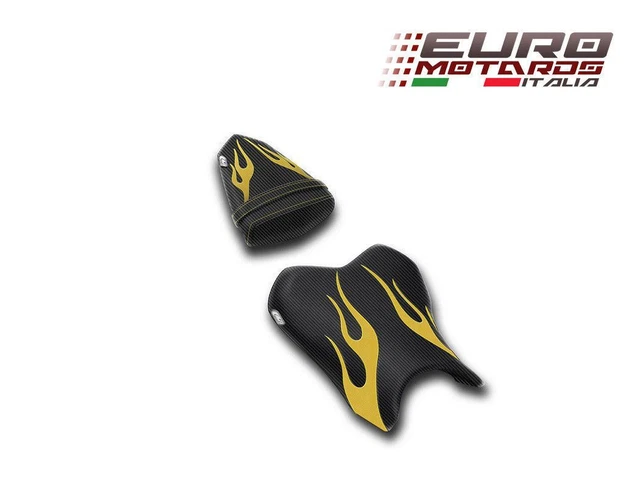 LUIMOTO FLAME EDITION Seat Cover Set Front & Rear 5 Colors For Yamaha ...