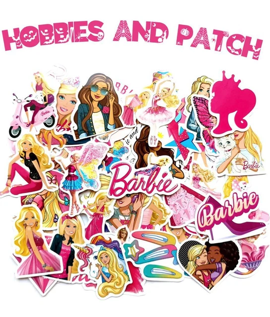 STICKERS 25 ADESIVI Barbie ken fashion doll laptop pc tablet ...