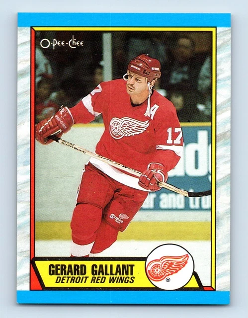 1989-90 O-PEE-CHEE GERARD Gallant Detroit Red Wings #172 EUR 0,82 ...