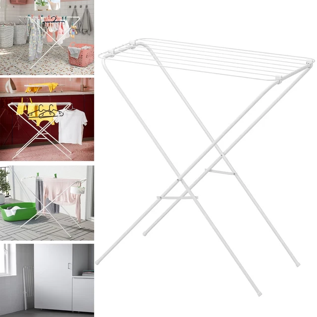 IKEA JALL DRYING Rack Foldable Laundry Dryer Horse Indoor & Outdoor ...