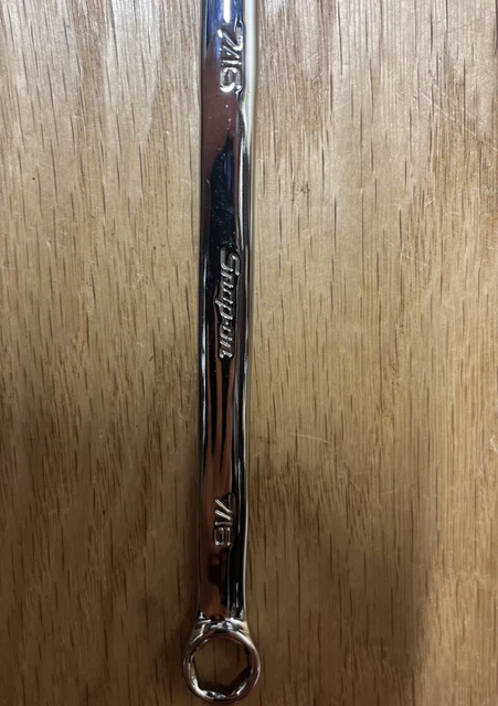 SNAP-ON TOOLS USA 7/16" 6-POINT SAE Flank Drive Combination Wrench ...