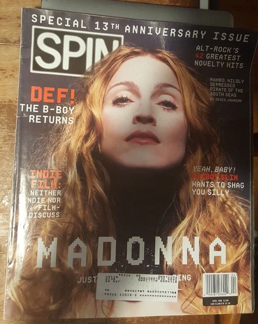 MADONNA APRIL 1998 Spin Special 13th Anniversary Issue Magazine £8.24 ...