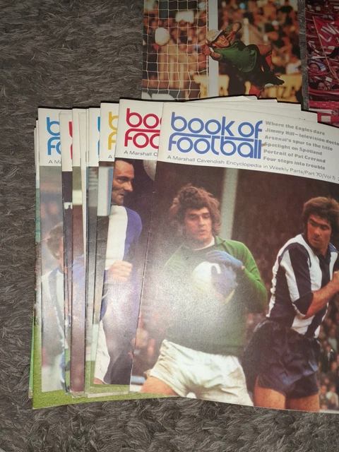HOUSE CLEARANCE JOB Lot Bundle Full 75 Book Of Football Magazines ...