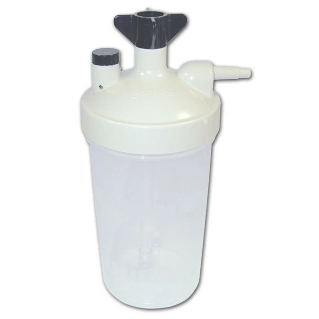 RESPIRATORY MOISTURIZER HIGH Flow, 350ml Fillable Oxygen Concentrator ...