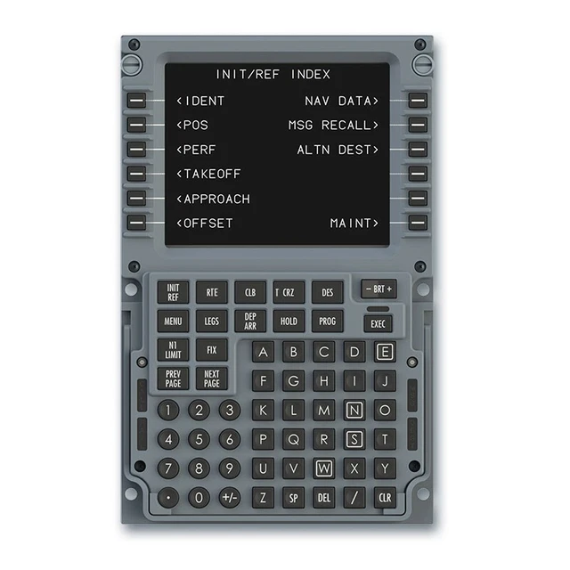 SIMPLAYER FLIGHT SIMULATOR CDU Control Display Unit Accessory for ...