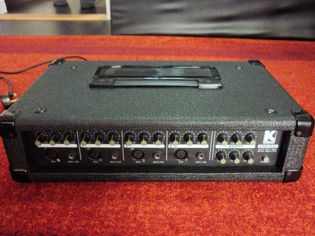 KUSTOM KPM4060 4 Channel Mixer Amplifier (60w) VGC £85.00 - PicClick UK