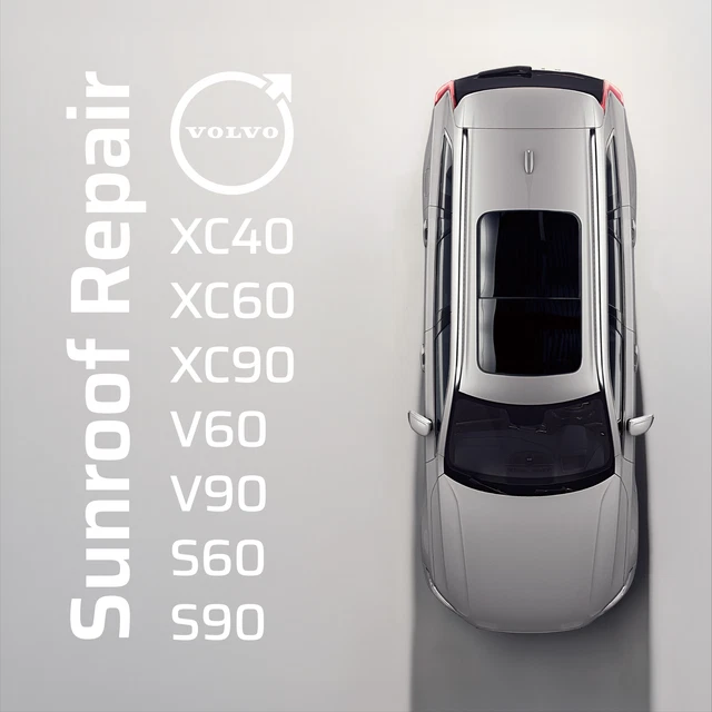 VOLVO - SUNROOF - Gap Filler Repair Kit (SPA V90, XC90, S90, V60, XC60 ...