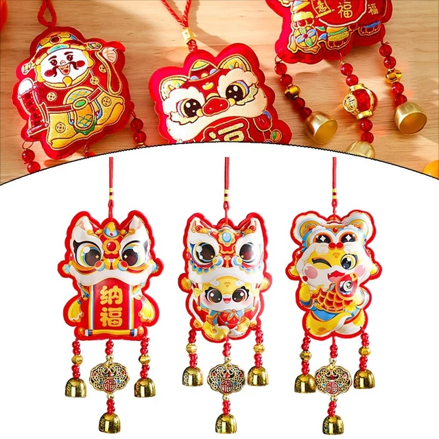 2025 YEAR OF the Snake Spring Festival Wind Chime Pendant for Home ...