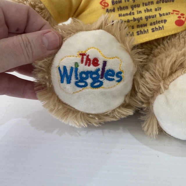 THE WIGGLES SINGING Teddy Bear Plush Toy 2019 "Everybody Clap ...