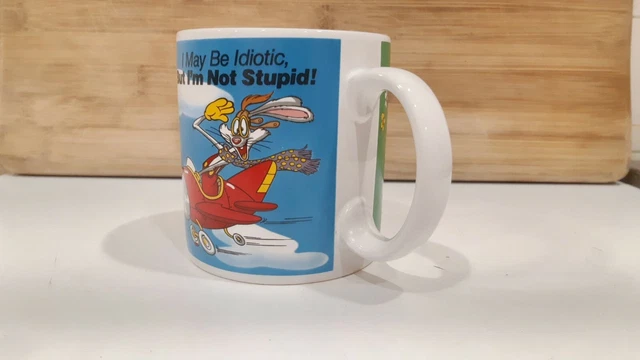 1987 APPLAUSE WALT DISNEY Roger Rabbit Coffee Mug Cup #10176 - I may be ...