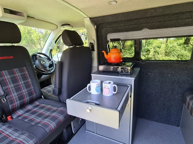 VW T5 T6 Campervan, micro pod, kitchen pod, camping pod, conversion ...