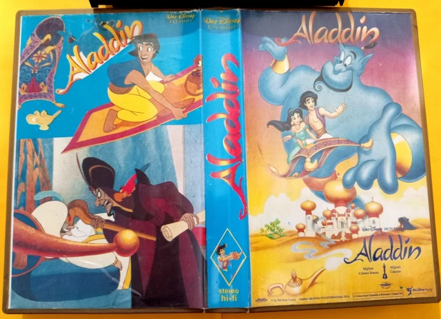ALADDIN ( BOOTLEG del Classico Walt Disney - 1992 )# VHS - Bootleg ...
