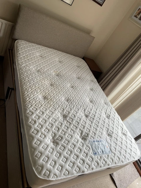 ELECTRIC DOUBLE BED Adjustable Back Head Tilt And Foot Raiser With ...