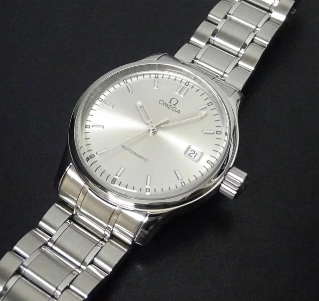 OMEGA CLASSIC REF.5203.31 Overhaul Date Stainless Steel Automatic Mens ...