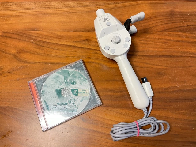 CONTROLLER CANNA DA pesca Sega Dreamcast ASCII HKT-8700 funzionante ...
