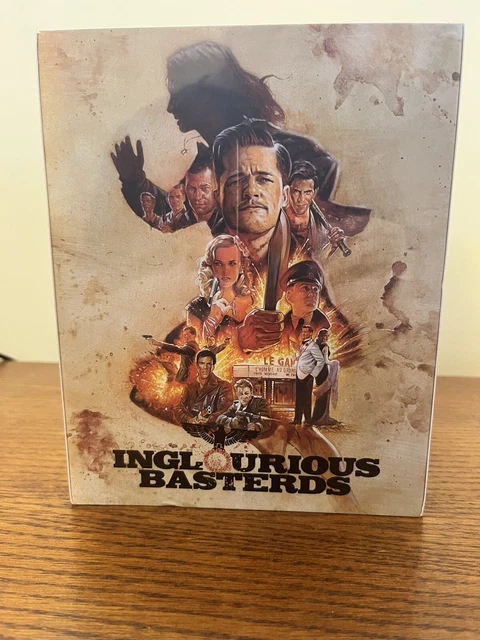INGLOURIOUS BASTERDS ZAVVI Exclusive Complete Edition Steelbook 4K ...