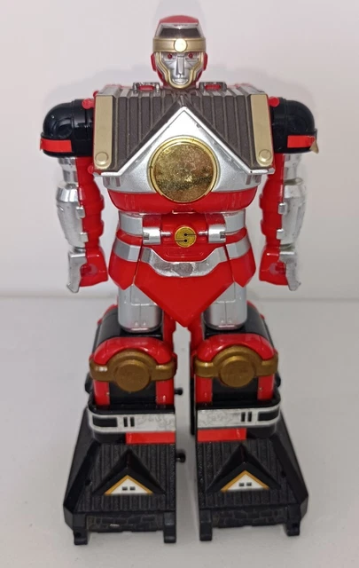 ROBOT ROUGE POWER Rangers Mighty Morphin Shogun Megazord Vintage Bandai ...