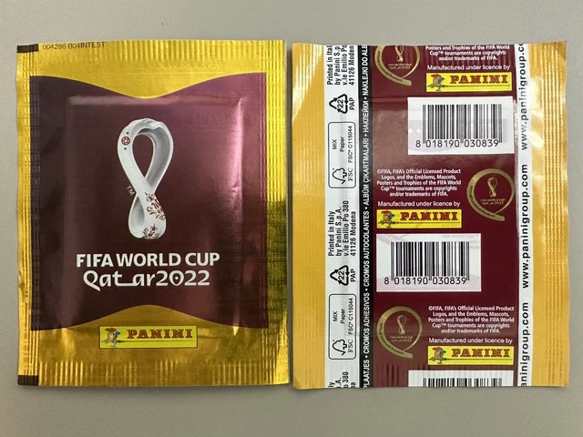PANINI FIFA WORLD Cup Qatar 2022 - European Version sticker Pack £2.72 ...